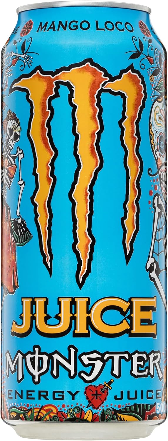 Monster Energy Mango Loco Juice 24 x 500mL – Shopperss