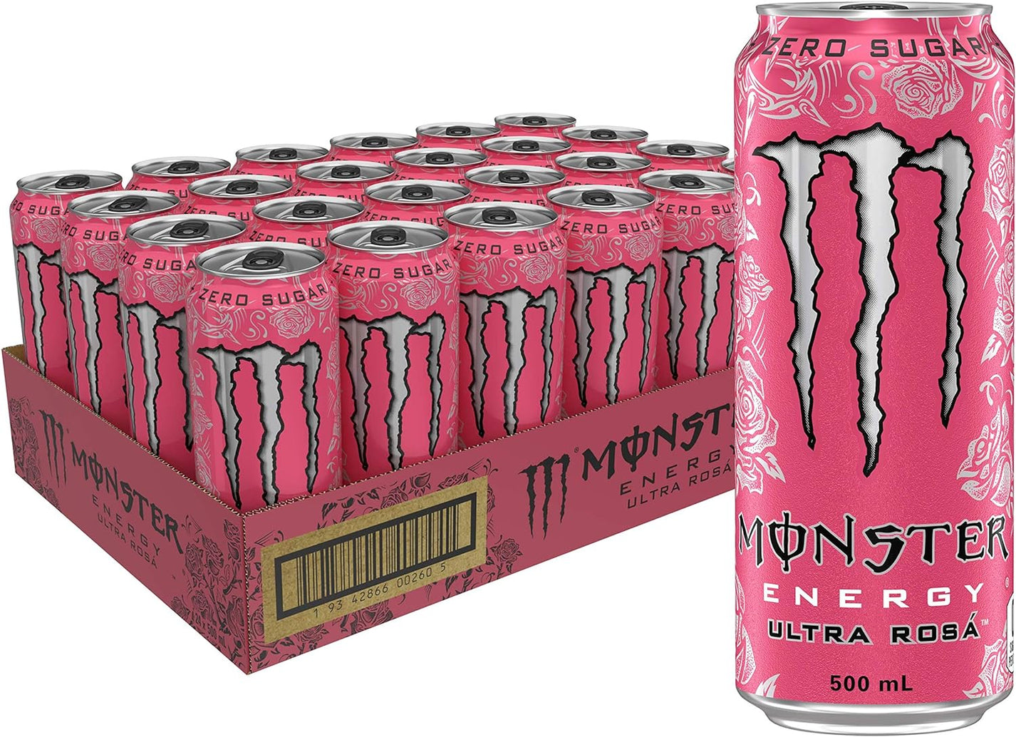 Monster Energy Ultra Rosa 24 x 500mL – Shopperss